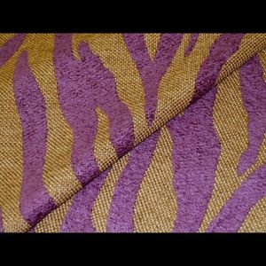 Robert Allen | Accents | Zorse Magenta Zebra Print In Purple | Poshmark